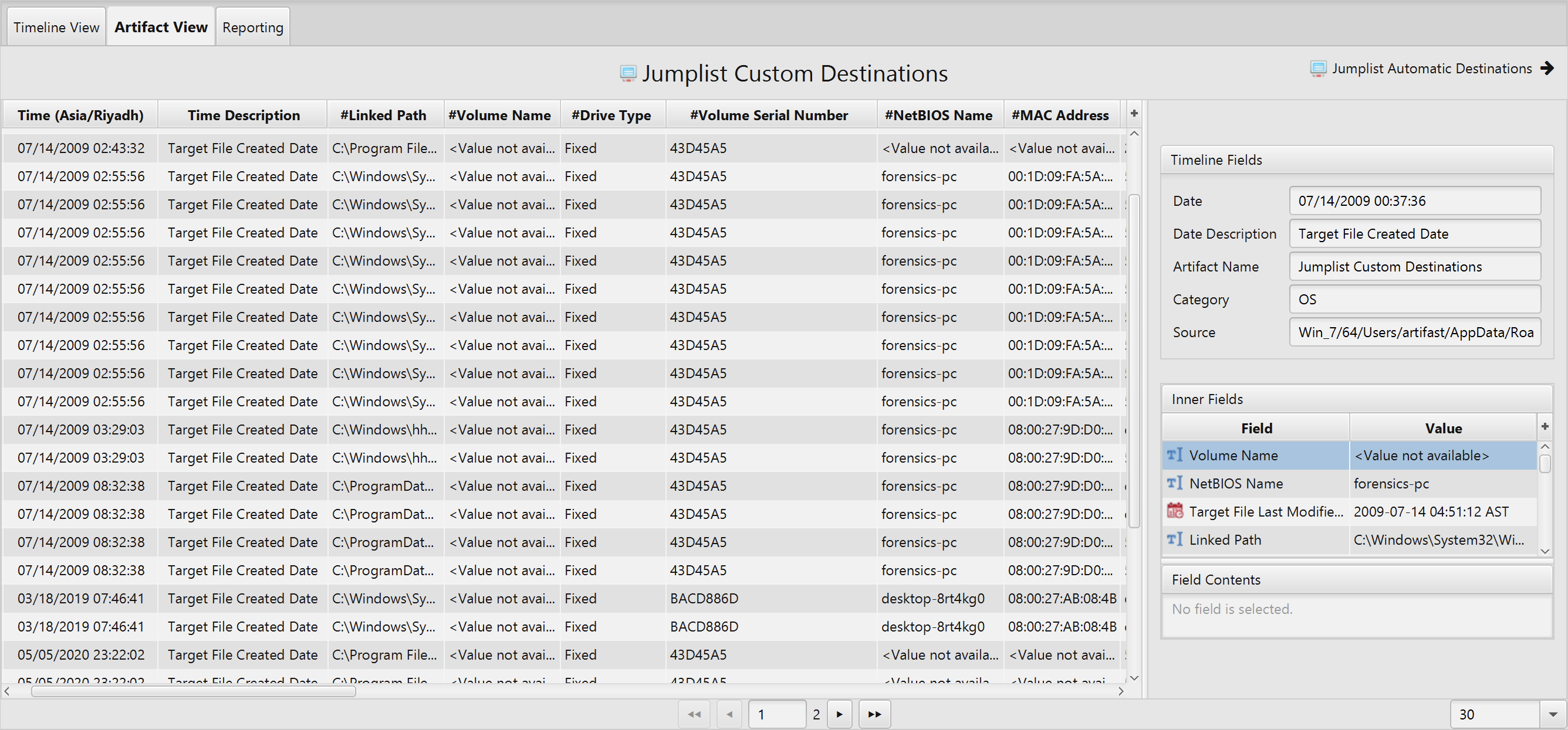 Jump Lists Blog