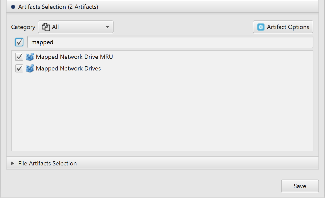 Mapped Network Drives